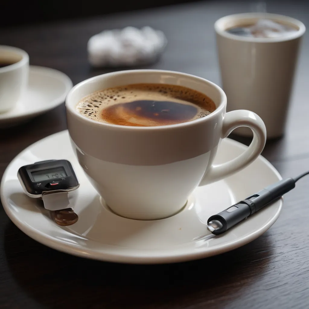 the-impact-of-coffee-on-blood-glucose-levels-steaming-cup-coffee ...